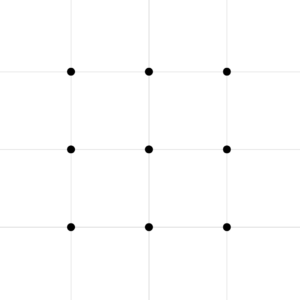 Les neuf points - L'univers des mathématiques